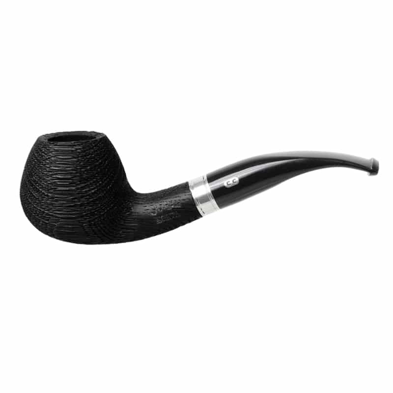 CHACOM - Morta F5 Black Rustic Tobacco Pipe