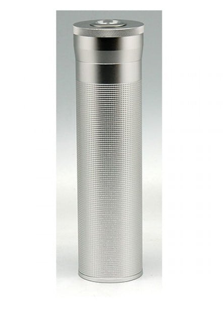 Aluminum Travel Humidor Silver Tube (0272)