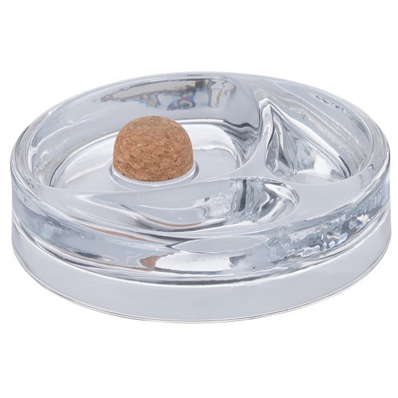 Solid Glass Pipe Ashtray (412070)