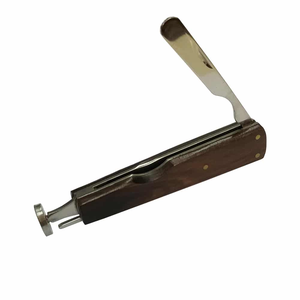Metallic Pipe Tool with Wood Coating (TK8WL)