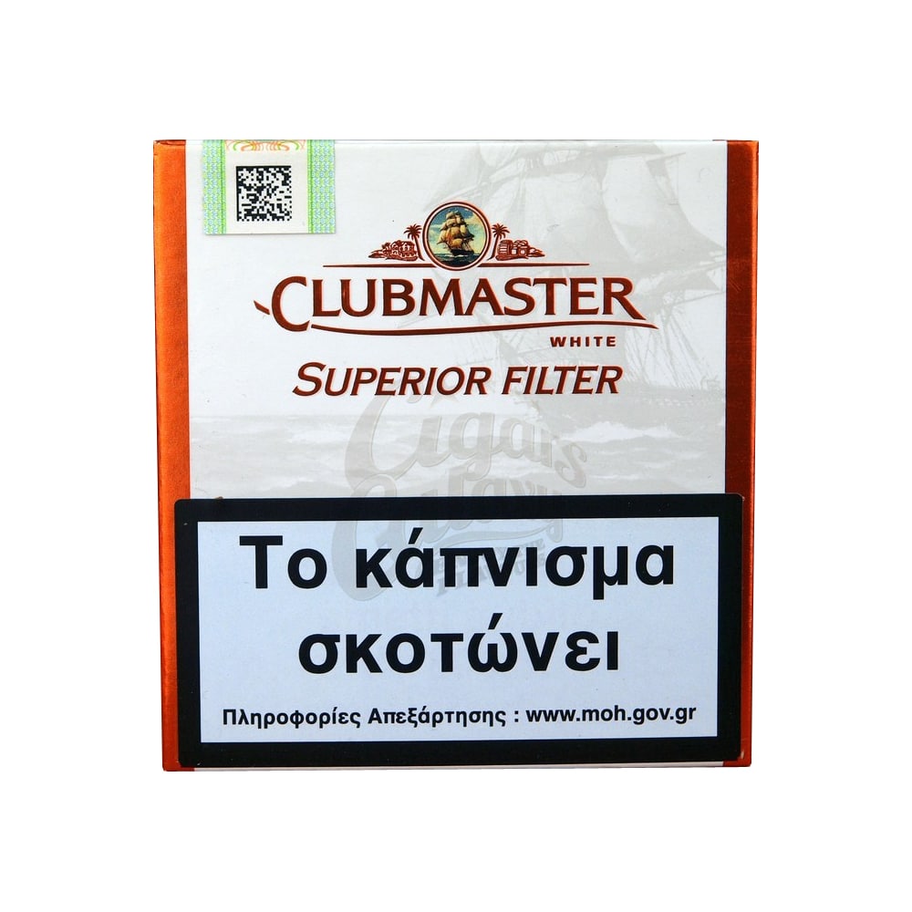 CLUBMASTER - White Superior Filter 10's