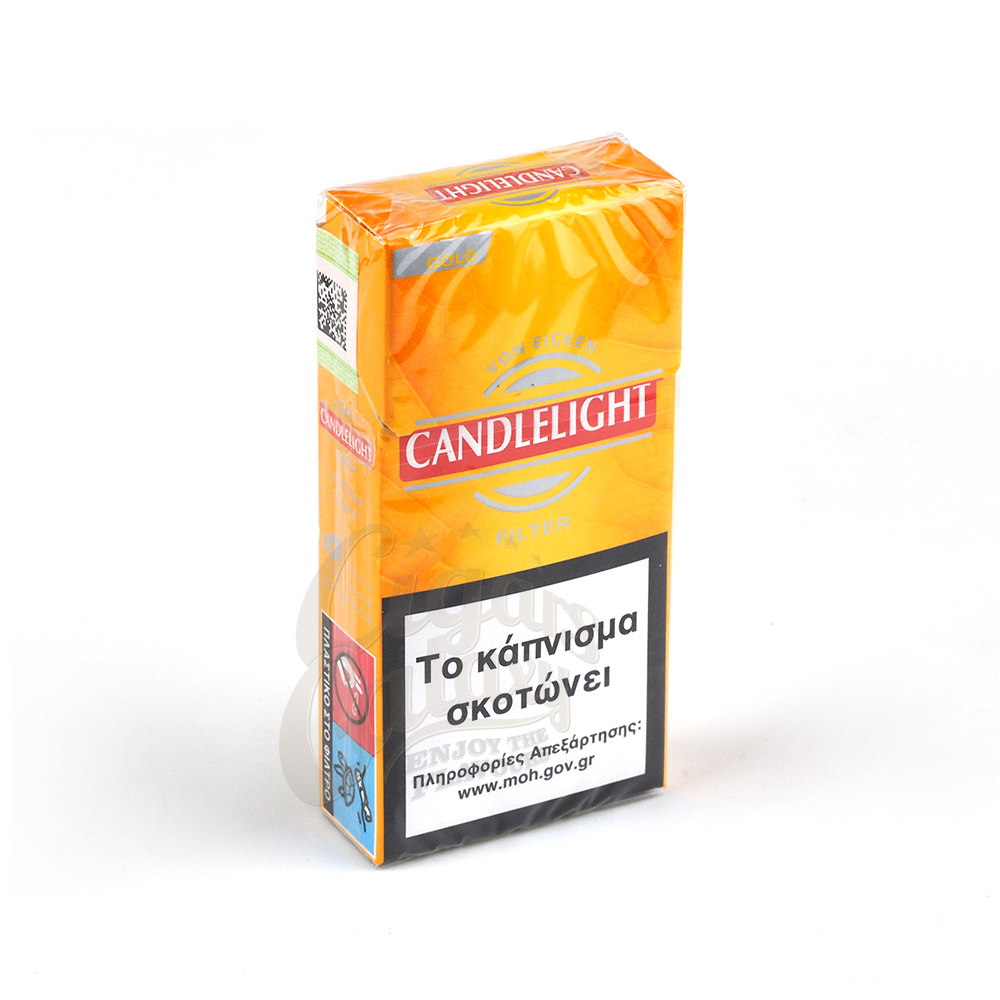 CANDLELIGHT - Gold Filter 10's (Vanilla Aromatic)