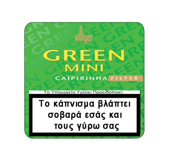 VILLIGER - Green Mini Caipirinha Filter 20's
