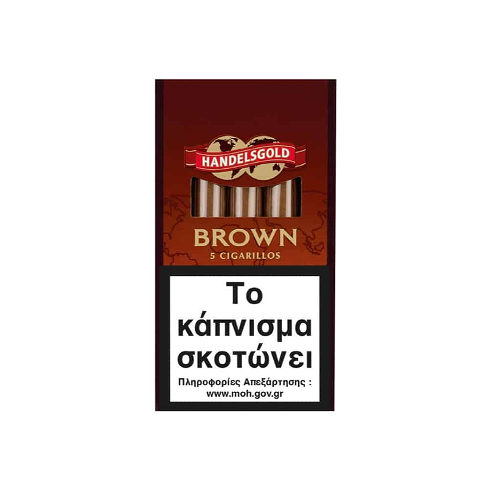 HANDELSGOLD - Cigarillos Brown 5's (Coffee)