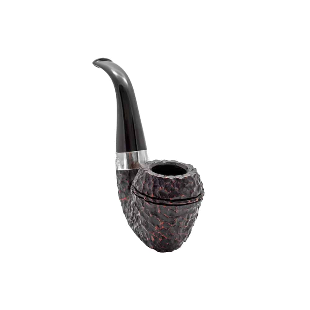 PETERSON - Sherlock Holmes Rusticated Watson P-Lip Tobacco Pipe (9mm)