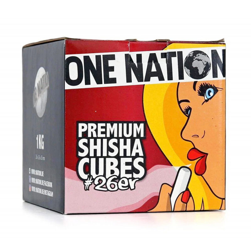 ONE NATION - Natural Charcoal Shisha 1Kg
